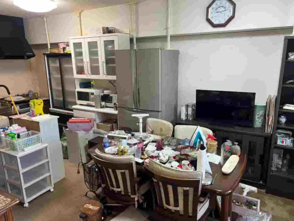 名古屋市港区 T様】実家3LDK引越し後の残置物片付けと処分 | 名古屋を中心とした不用品回収なら【ecoos（エコーズ）】